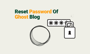 How to reset Ghost password?